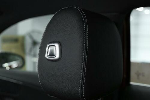 Cover Trim Seat Headrest For Benz A-Class CLA 2019-2023 Button Ring ...