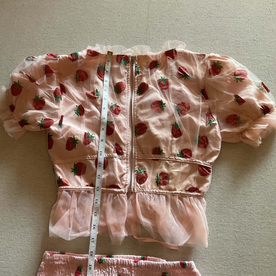 Cute Strawberry Outfit XS Women's Cotton On And Duck Store Design ...