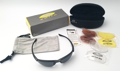 Smith Optics "Factor Max" Rimless Vintage Sunglasses w/4 Lens Sets ...