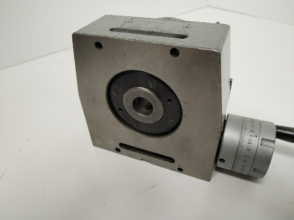 100mm Rotary Table Horizontal & Vertical 4 slot with MT2 centre | eBay UK