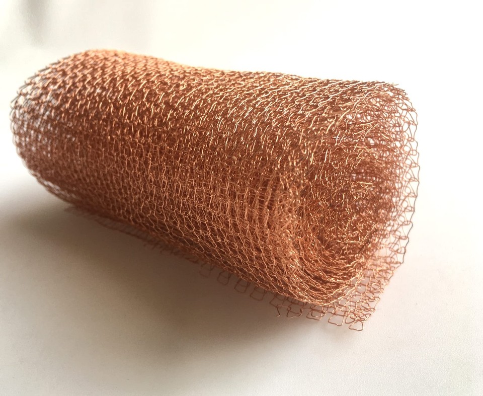 Copper Mesh Roll Rodent Mesh Copper Wool Rodent Copper Wire Mesh Copper ...