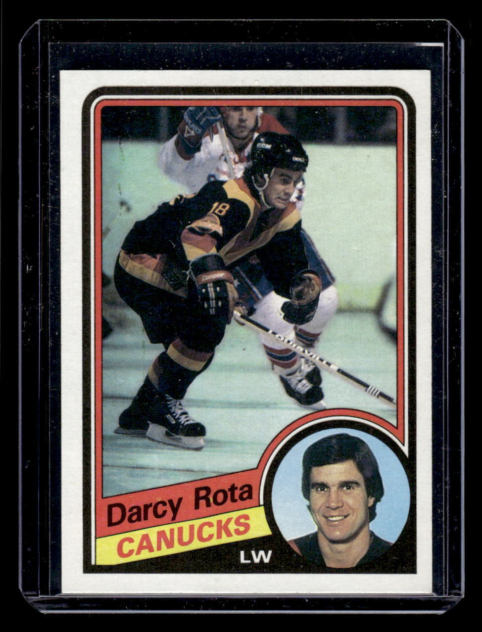 Darcy Rota 1984 Topps #139 Vancouver Canucks | eBay