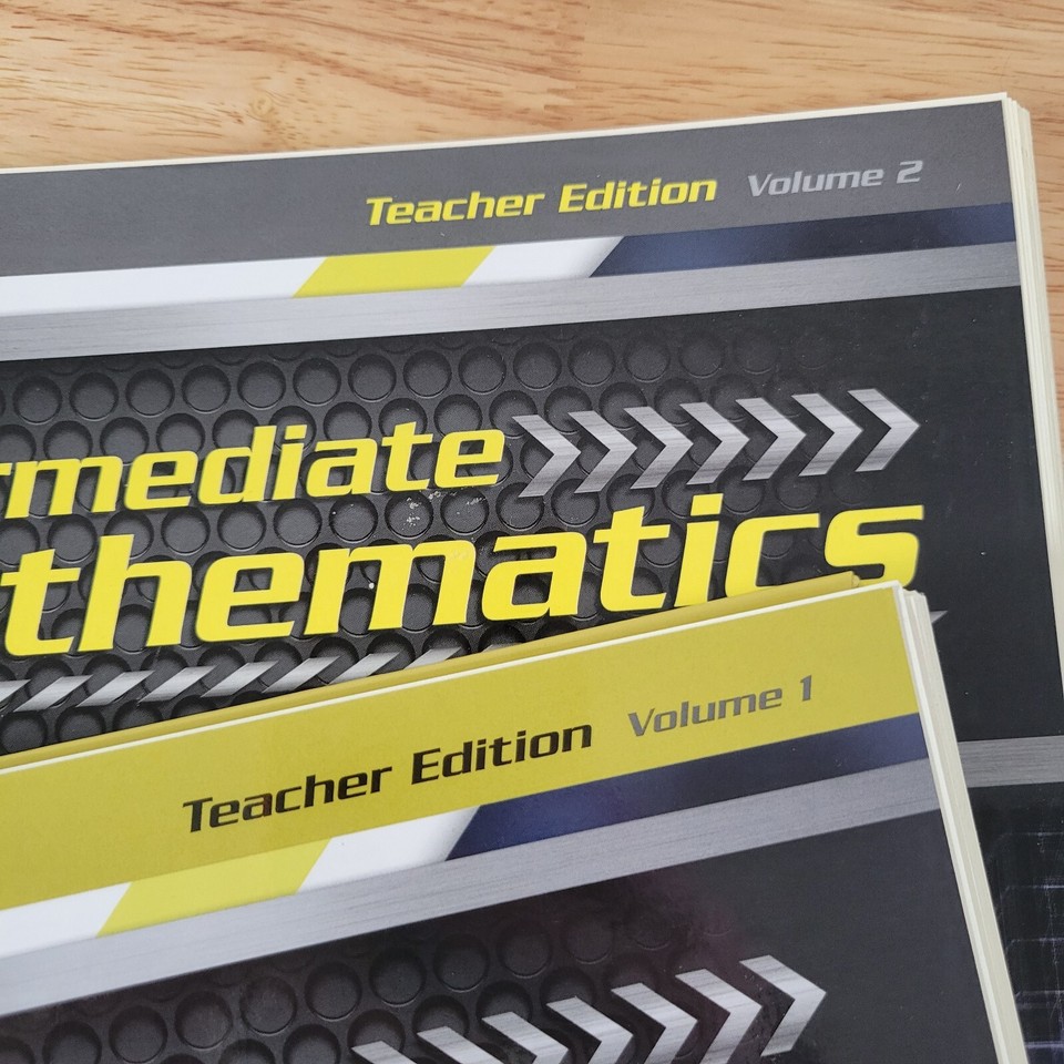 Abeka Intermediate Mathematics Lot | eBay
