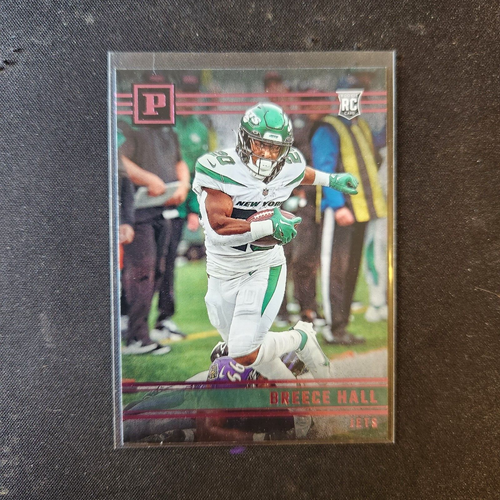 2022 Panini NFL Chronicles Football - BREECE HALL RC - PINK PARALLEL ...