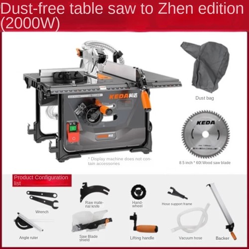 Carpentry Dustless Multifunctional Solid Wood Floor Cutting Sliding ...