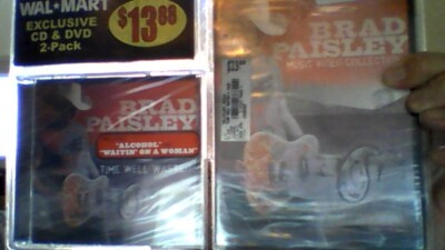 BRAD PAISLEY " Time Well Wasted "( CD (with Exclusive DVD ) " MUSIC ...
