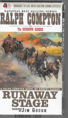 RALPH COMPTON-RUNAWAY STAGE AUDIOBOOK ON FOUR CASSETTES | eBay