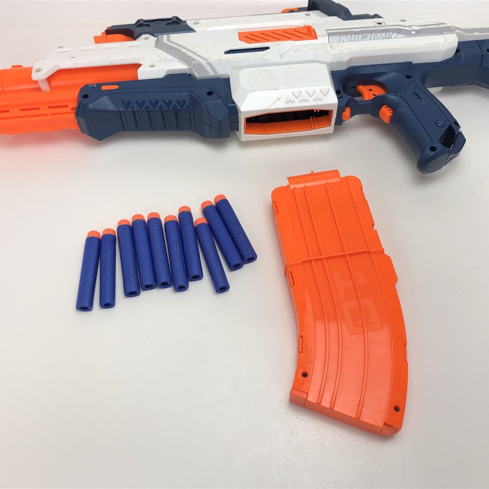 Nerf N-Strike Elite XD Cam ECS-12 Camera Auto Blaster with Magazine ...