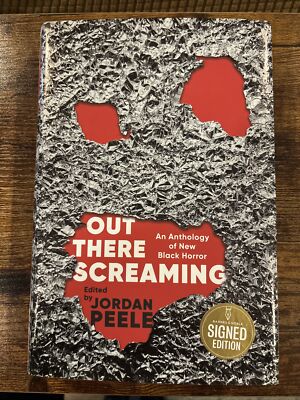 Signed Jordan Peele Autographed Out There Screaming Hardcover Book | eBay