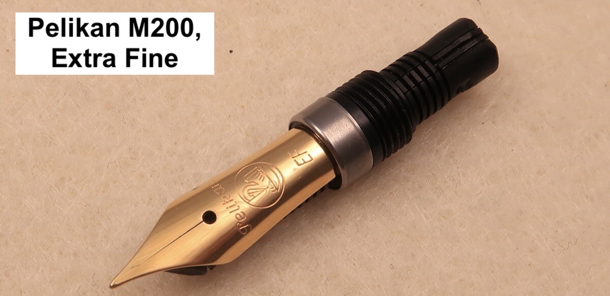 New Old Stock Pelikan M200 Fountain Pen Nib Unit, You Choose the Nib ...