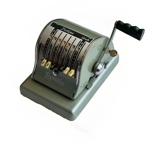 Paymaster Series 600 Check Writer Imprinter Model 600 Vintage Office ...