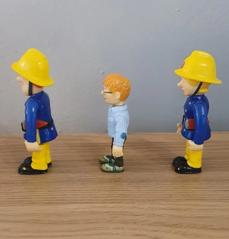 Official Prism s4c Fireman Sam Action Figure Toys 2005/6 | eBay UK
