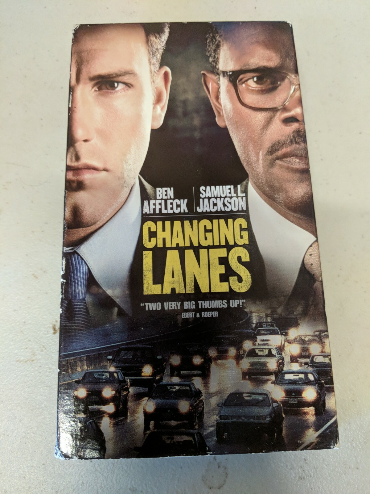 Changing Lanes (VHS, 2002) Ben Affleck, Samuel L. Jackson ~ shelf137 ...