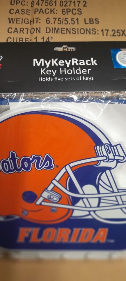 Florida Gators Helmet Key Holder 5 sets of Keys NFL new Official NFL ...