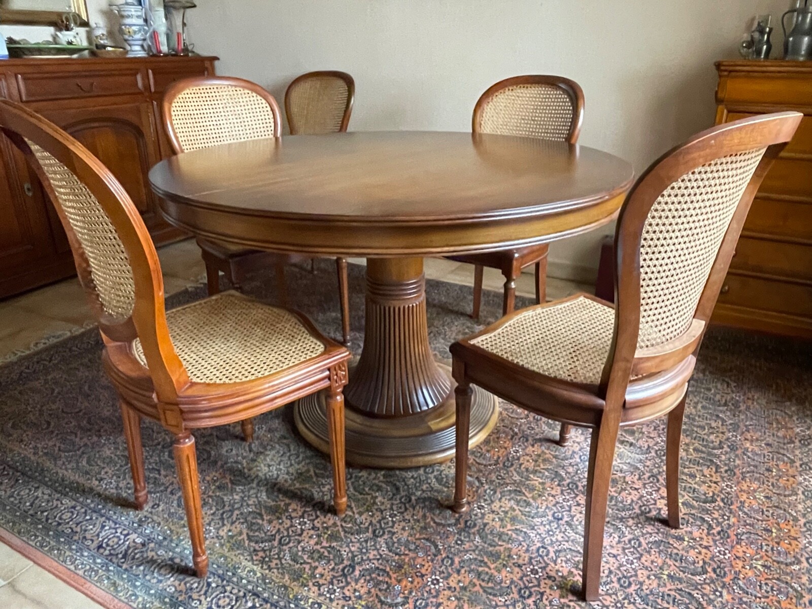 Table Ronde Ancienne Bois d’occasion