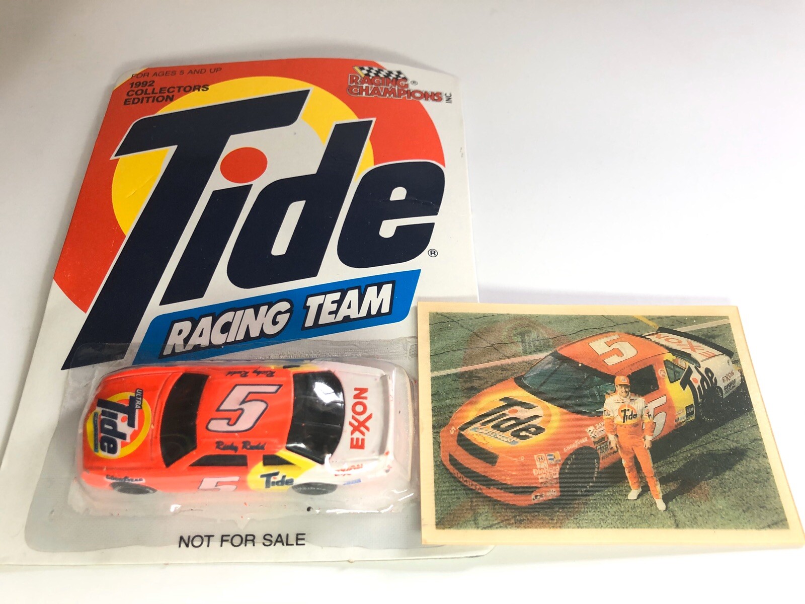 1992 Ricky Rudd 5 Racing Champions Tide Racing Team 1:64 NASCAR ...