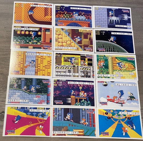 1993 Topps Sega Sonic The Hedgehog Base Cards Complete Your Set, You ...