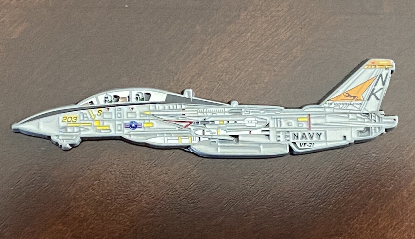 VF-21 Freelancers F-14A Tomcat Challenge Coin | eBay