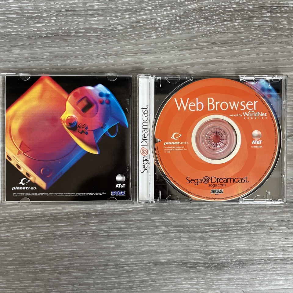 SEGA Dreamcast Web Browser (Sega Dreamcast, 1999) | eBay