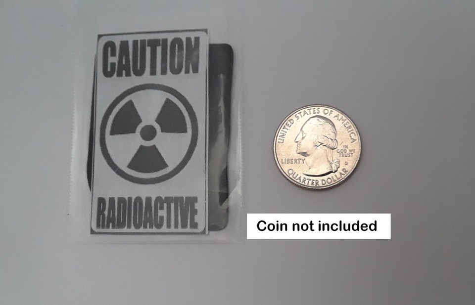 Ultra Safe Geiger Counter Check Test Source Sample Card | eBay