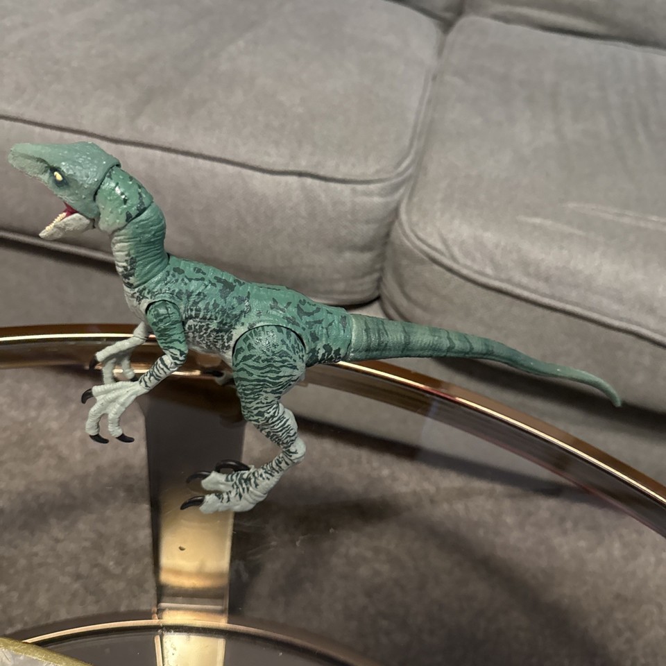 JURASSIC WORLD PARK HAMMOND COLLECTION VELOCIRAPTOR DELTA MATTEL ...