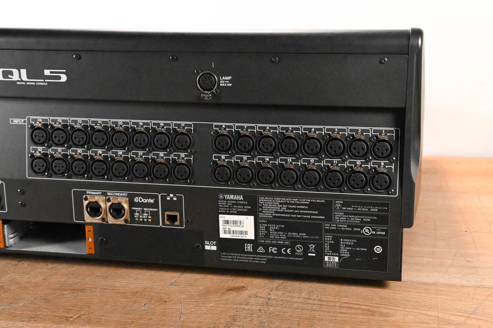 Yamaha QL5 64-Channel Digital Audio Mixing Console CG01VMU | eBay