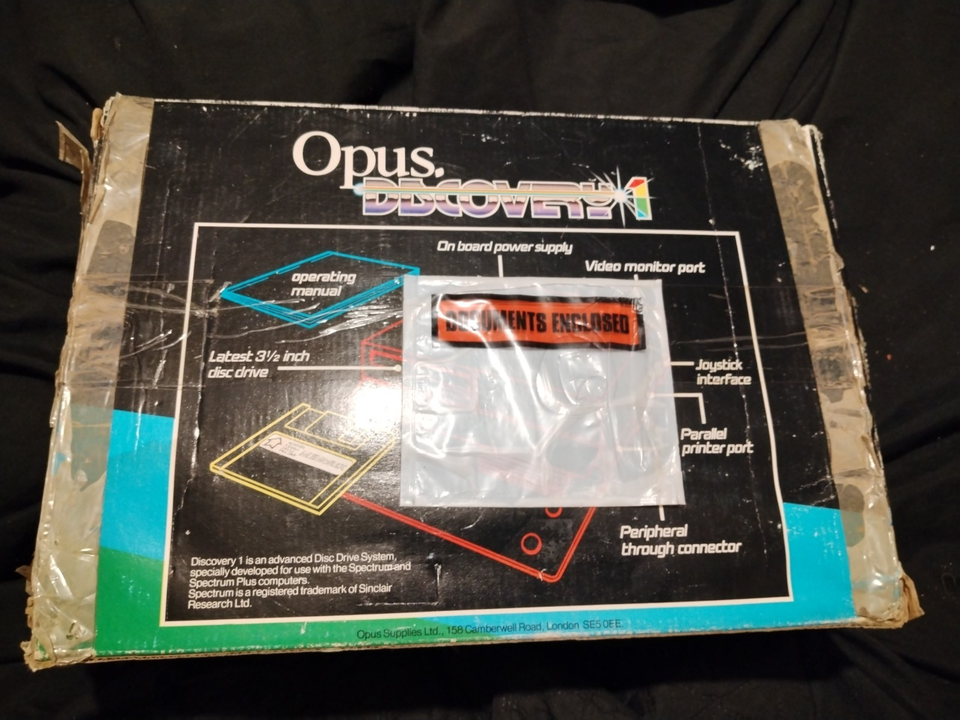 Opus Discovery 1 Disc Drive For Sinclair ZX Spectrum | eBay UK