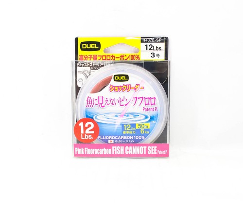 Yo Zuri Duel Pink Fish Cannot See Fluorocarbon 50m 12lb H4376-SP (8286 ...