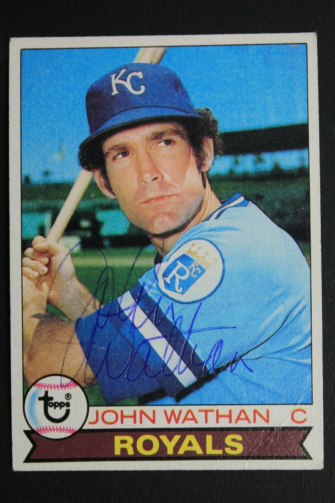 John Wathan "The Duke" Kansas City Royals Autographed Signed 1979 Topps ...