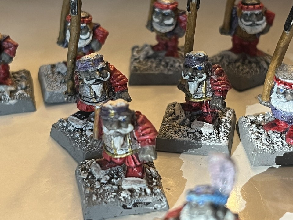 Marauder MB1 Dwarf Regiment X18 Oldhammer 80's Metal Warhammer Old World Painted | eBay
