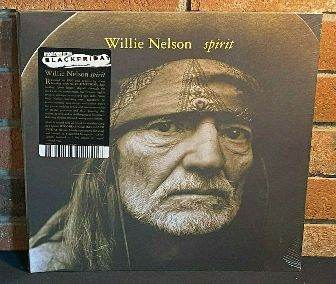 WILLIE NELSON - Spirit, Ltd 1st Press RSD SEPIA COLORED VINYL LP Gatefold New! 826853092517| eBay