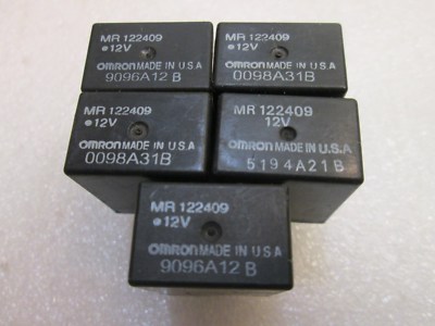 (5) Omron MR122409 Relay MR 122409 7227A13B Made in USA | eBay