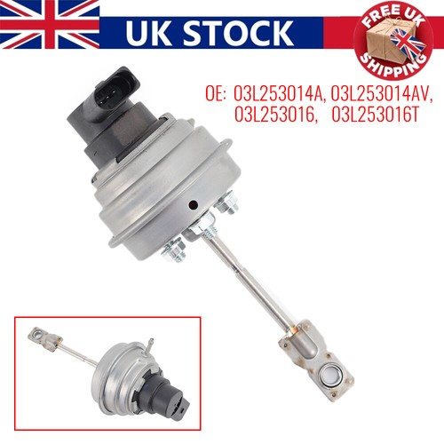 Turbocharger Actuator Wastegate For Audi A3 VW Golf 1.6 TDI 03L253014A ...