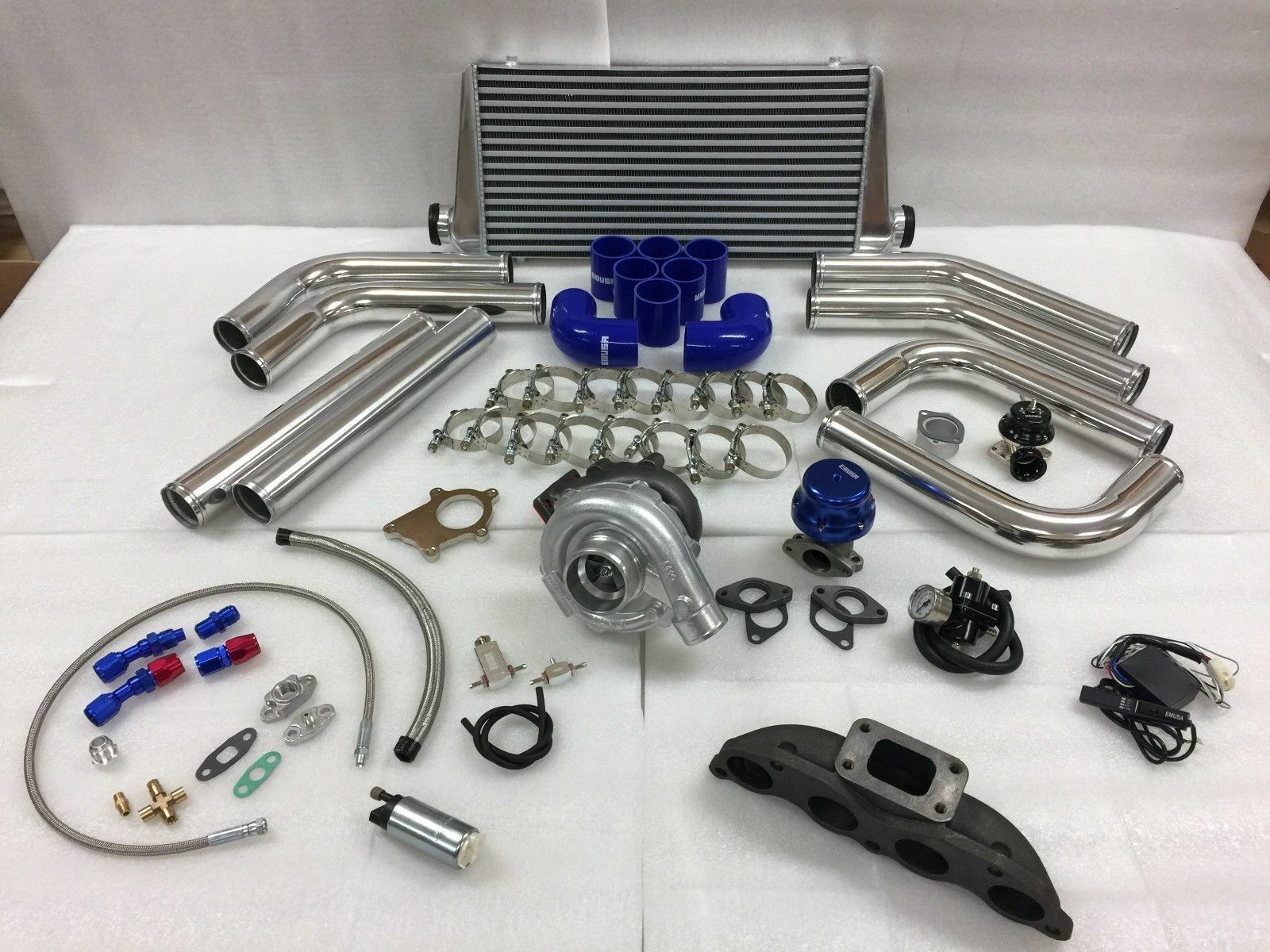 02-06 Acura RSX K20 / 02-05 Civic Si K20 T3T4 .63 Turbo Kit Intercooler ...