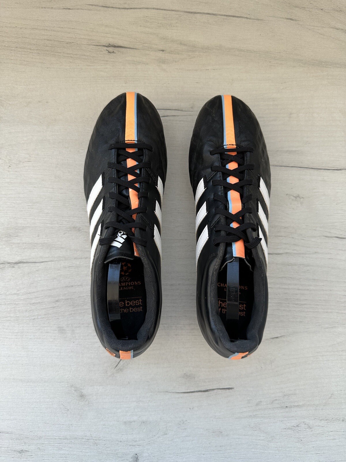 Adidas 11pro SG Leather Rare Football Boots Classic Cleats US8 1/2 UK8 ...