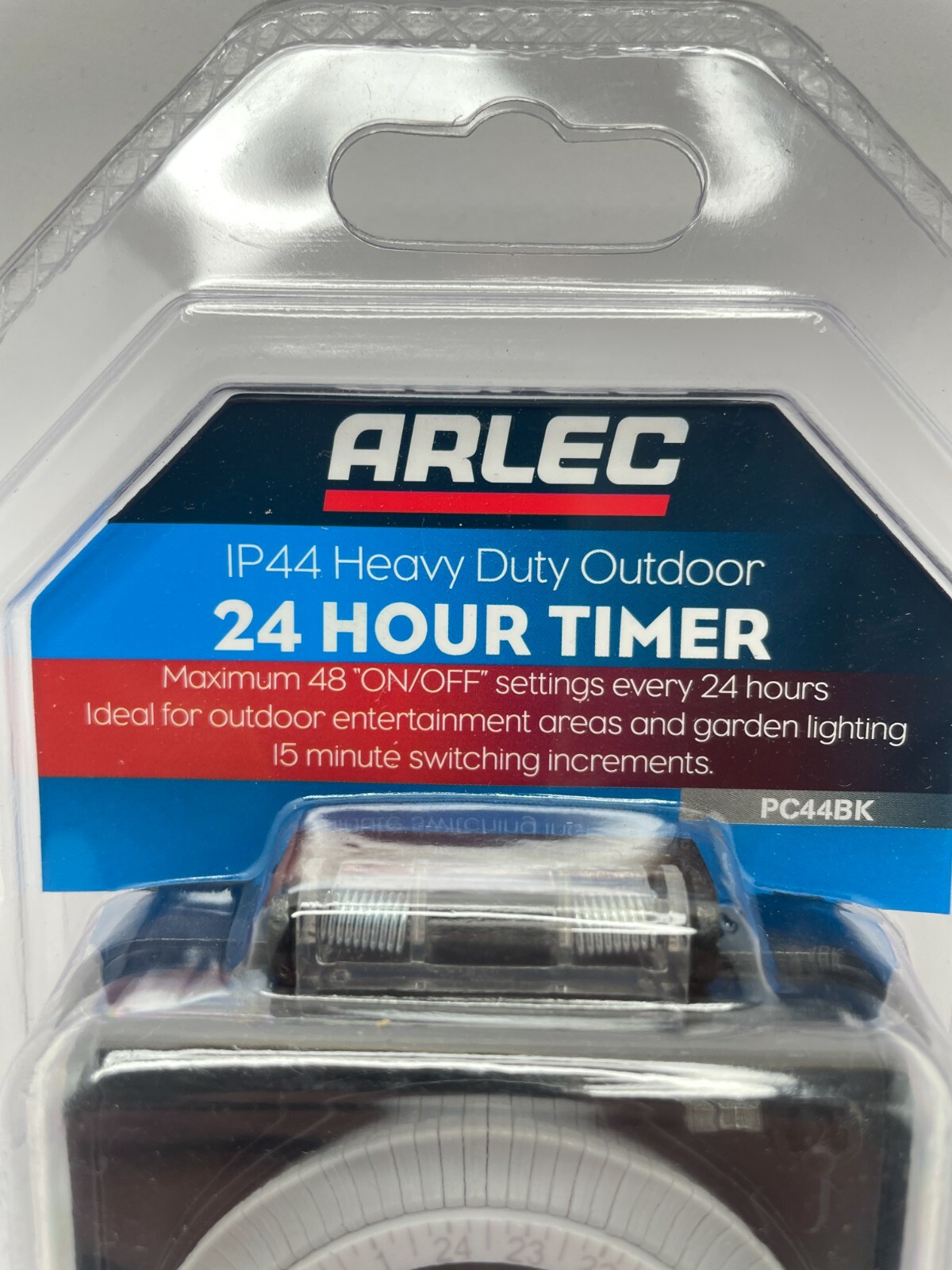 Arlec heavy duty outdoor 24 timer IP44 M40 switch pumps pool spa ...