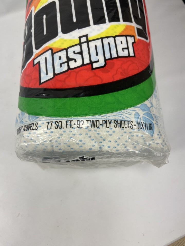 Vintage BOUNTY DESIGNER Jumbo Paper Towel Roll Movie Prop NOS RARE HTF ...