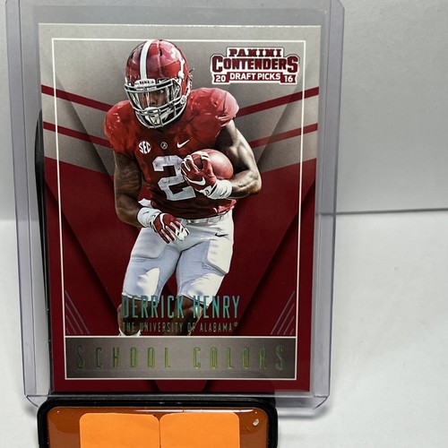2016 Contenders Draft Derrick Henry School Colors Rookie Card | eBay