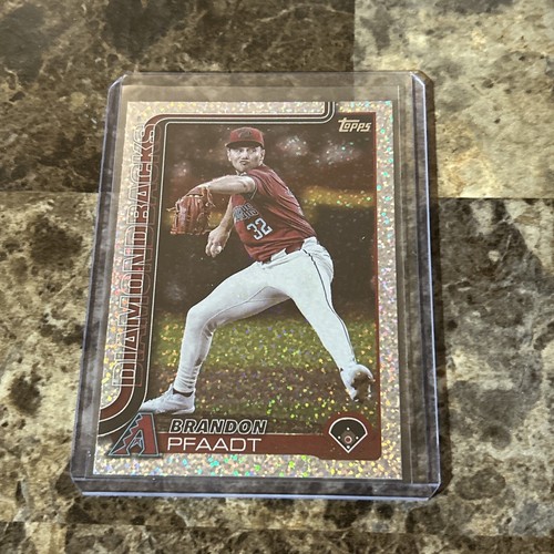 2025 Topps Series 1 Celebration Baseball Brandon Pfaadt Confetti Foil ...