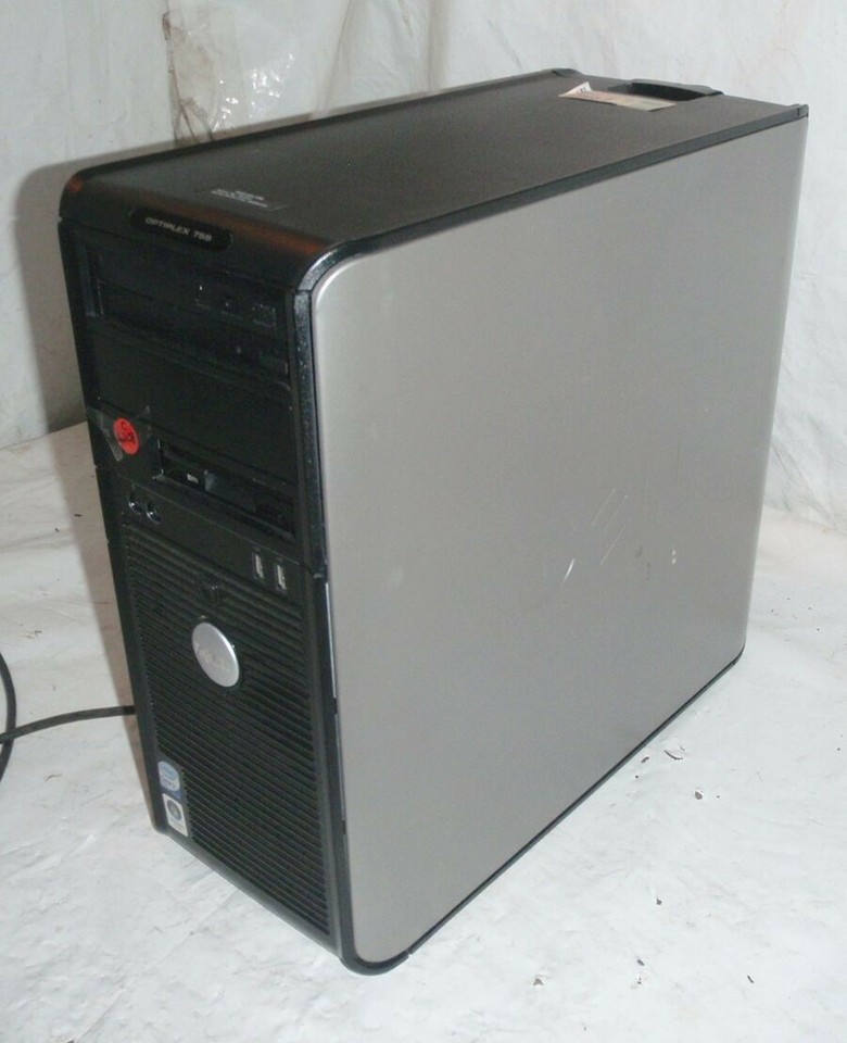 Dell Optiplex 755 Model: DCSM Desktop Computer w Windows Vista Business COA | eBay