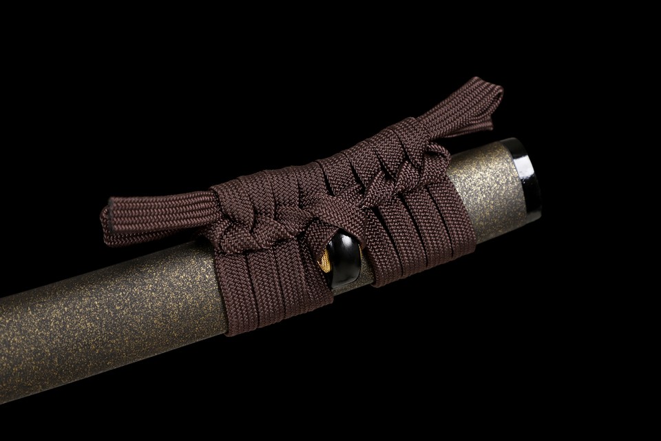 Clay Tempered L6 Steel Japanese Samurai Sword Katana Full Tang Razor ...