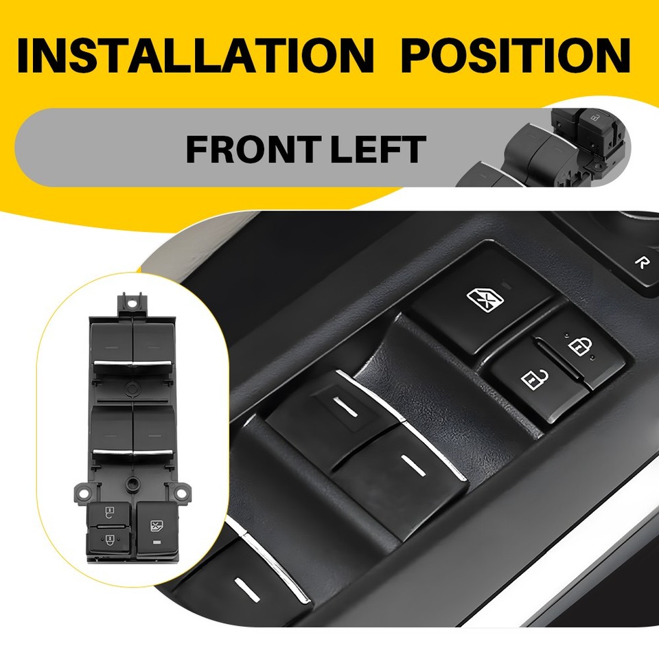 Left Window Control Switch For 2020 21 2022 Toyota Corolla Sedan 84040 ...