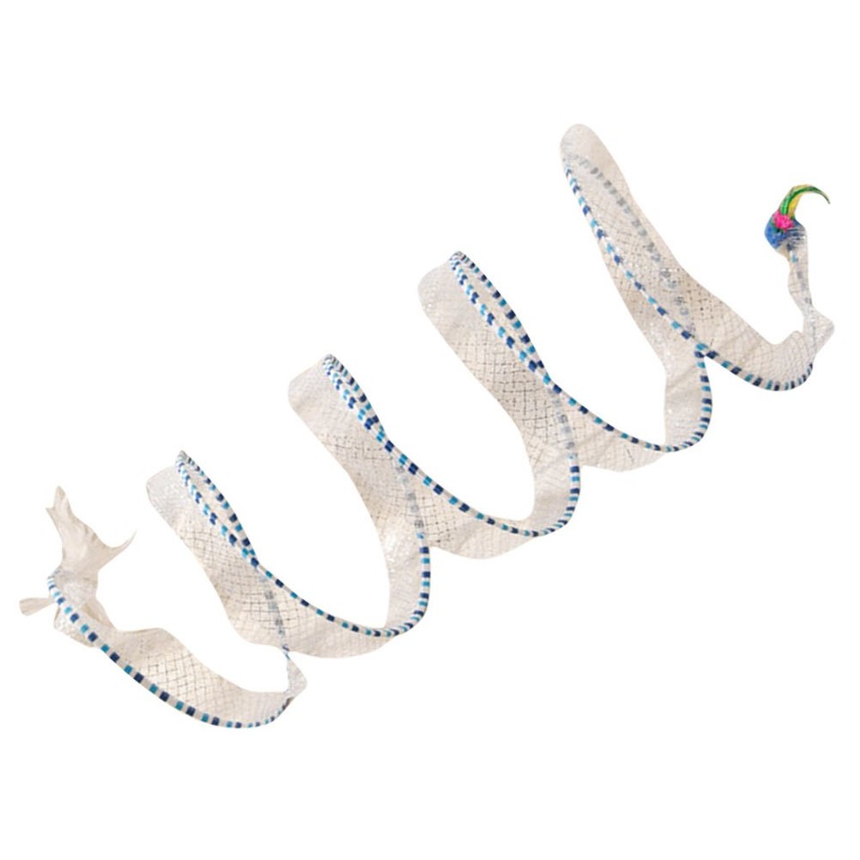 Cat Kicker Toys for Indoor Cats Foldable Tunnel Spring Enrichment ...