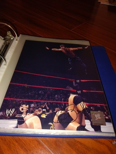 Chris Benoit Signed Photofile Real Autograph WWE Legend 8x10 | eBay