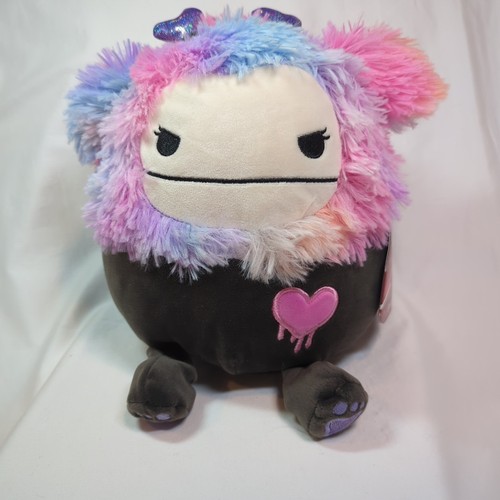 Squishmallow 8" Valentines Frumpy the Bigfoot Emo Heart Love Plush ...