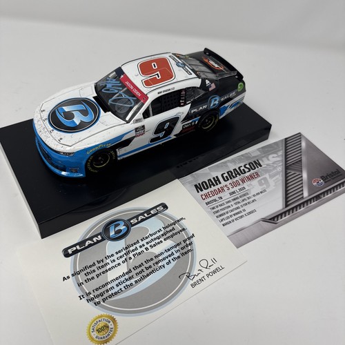 noah gragson 1/24 autographed Plan B Race Win 2020 #9 | eBay