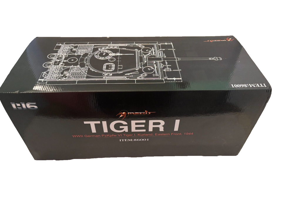 Merit International 1:16 scale German PzKpfw VI Tiger 1 Tank - NIB | eBay