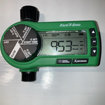 Brand New Rain Bird Electronic Programmable Water Hose End Timer 7 Day ...