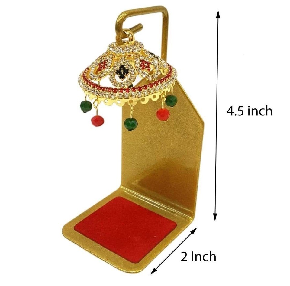 Indian Traditional Metallic Singhasan Chhatra for Small Idol | eBay