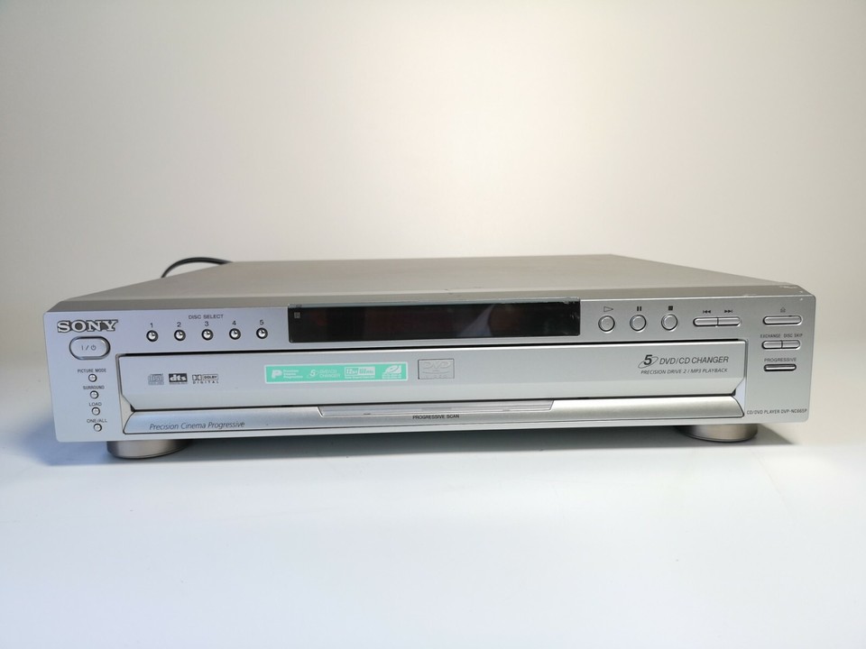 Sony CD/DVD Player 5 Disc Changer DVP-NC665P NO REMOTE SEE PHOTOS | eBay